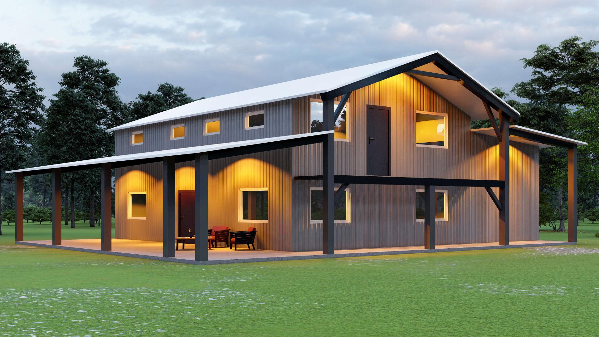 Galvanized Steel Barndominiums for Contemporary Living in Marana, Arizona - Arizona ...